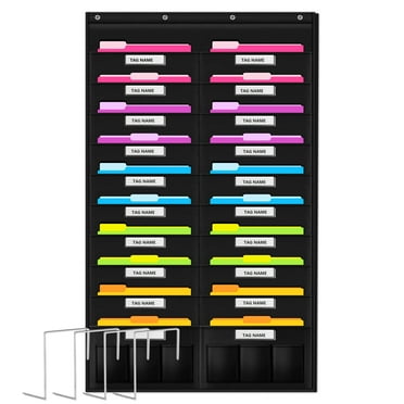 EASEPRES Hanging Organizer Cubicle File Holder - Wall Mount Storage ...