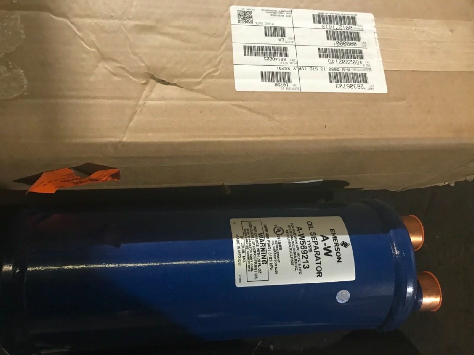 OIL SEPARATOR EMERSON 1 5/8 A-W569213 - Walmart.com