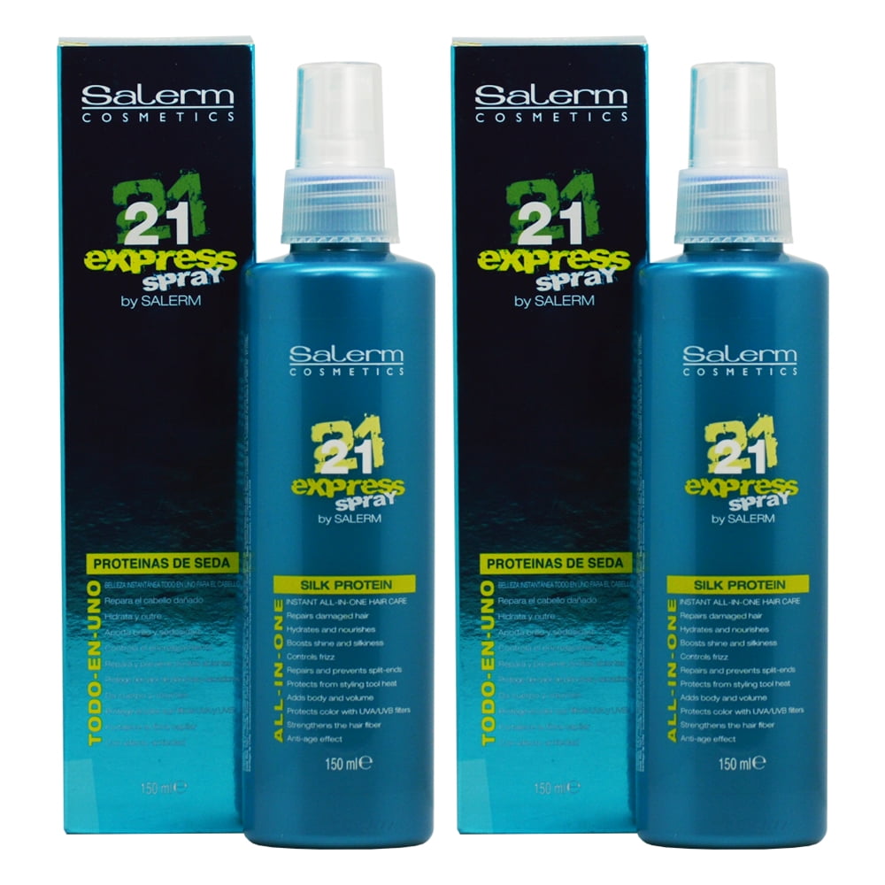 Salerm 21 Express All In One Hair Care Spray With Silk Protein 5 04oz salerm-21-express-all-in-one-hair-care-spray-with-silk-protein-5-04oz