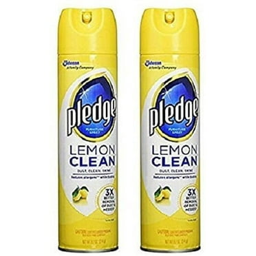 Pledge Lemon Clean Furniture Cleaner, Lemon, 14.2 Oz, 3 Ct - Walmart.com