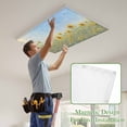1 Pcs Sunflower Field Fluorescent Light Covers Summer Floral Grass ...