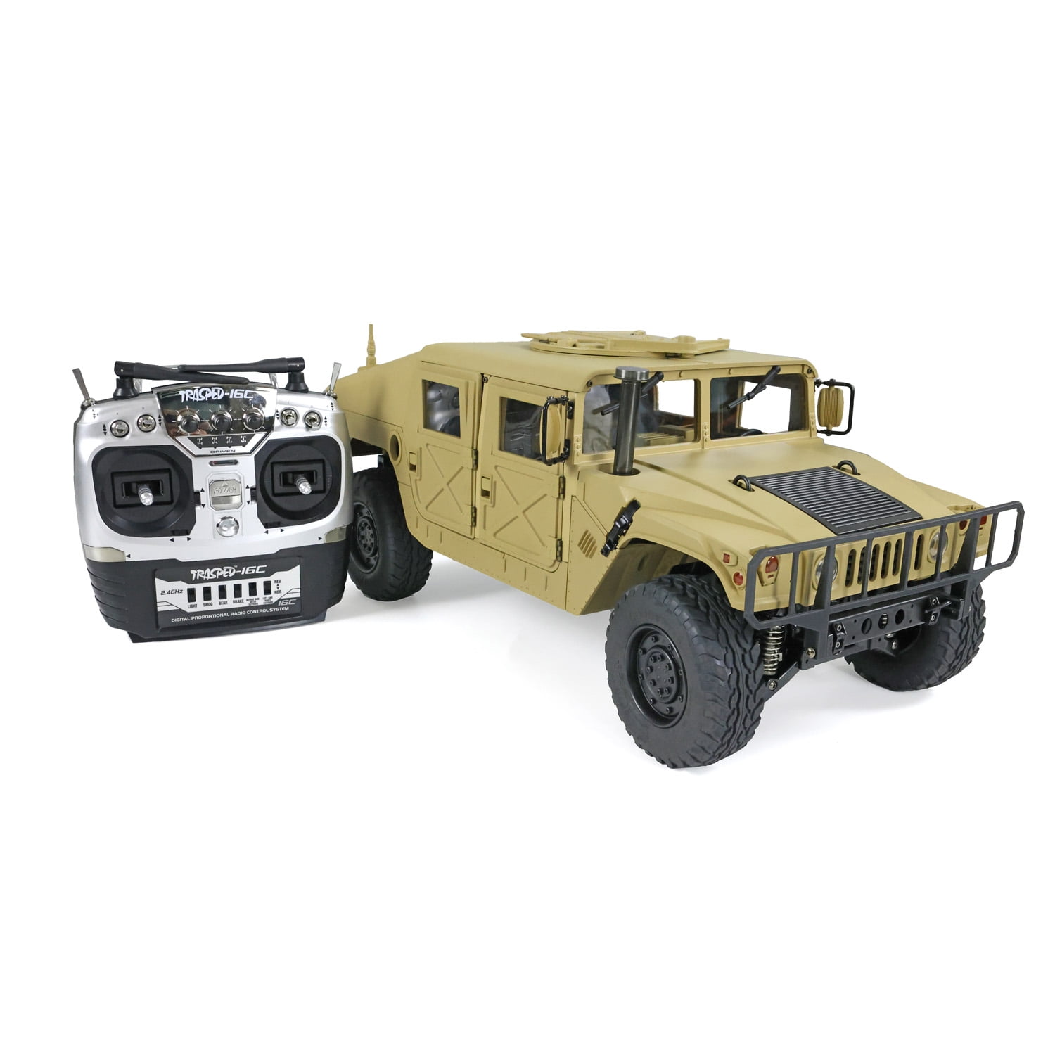 Pro Edition 1/10 Rc 4X4 Rc Military Vehicle P408 Rc Racing Car Esc ...