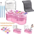 Paint Brush Cleaner Tool, Water Cycle Watercolor Brushes Rinser with ...