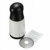Handheld Rotary Cheese Mill Grinder Grater Slicer Shredder, Fine Coarse ...