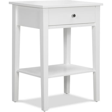 Small White Wood End Table - Walmart.com