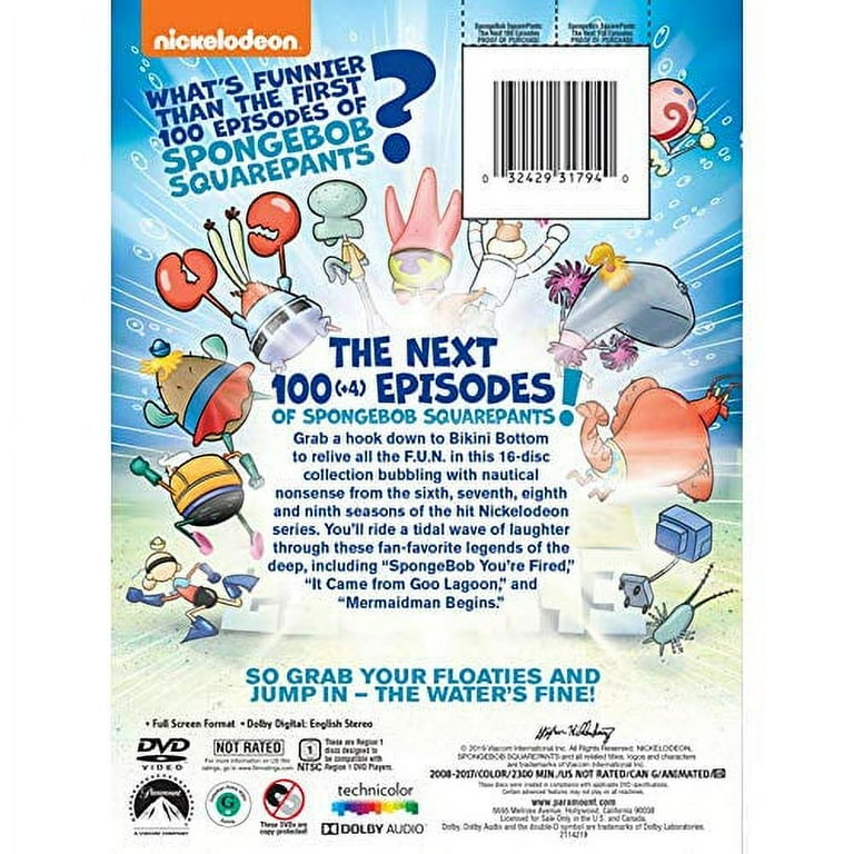 SpongeBob SquarePants: The Next 100 Episodes DVD Unboxing, 47% OFF