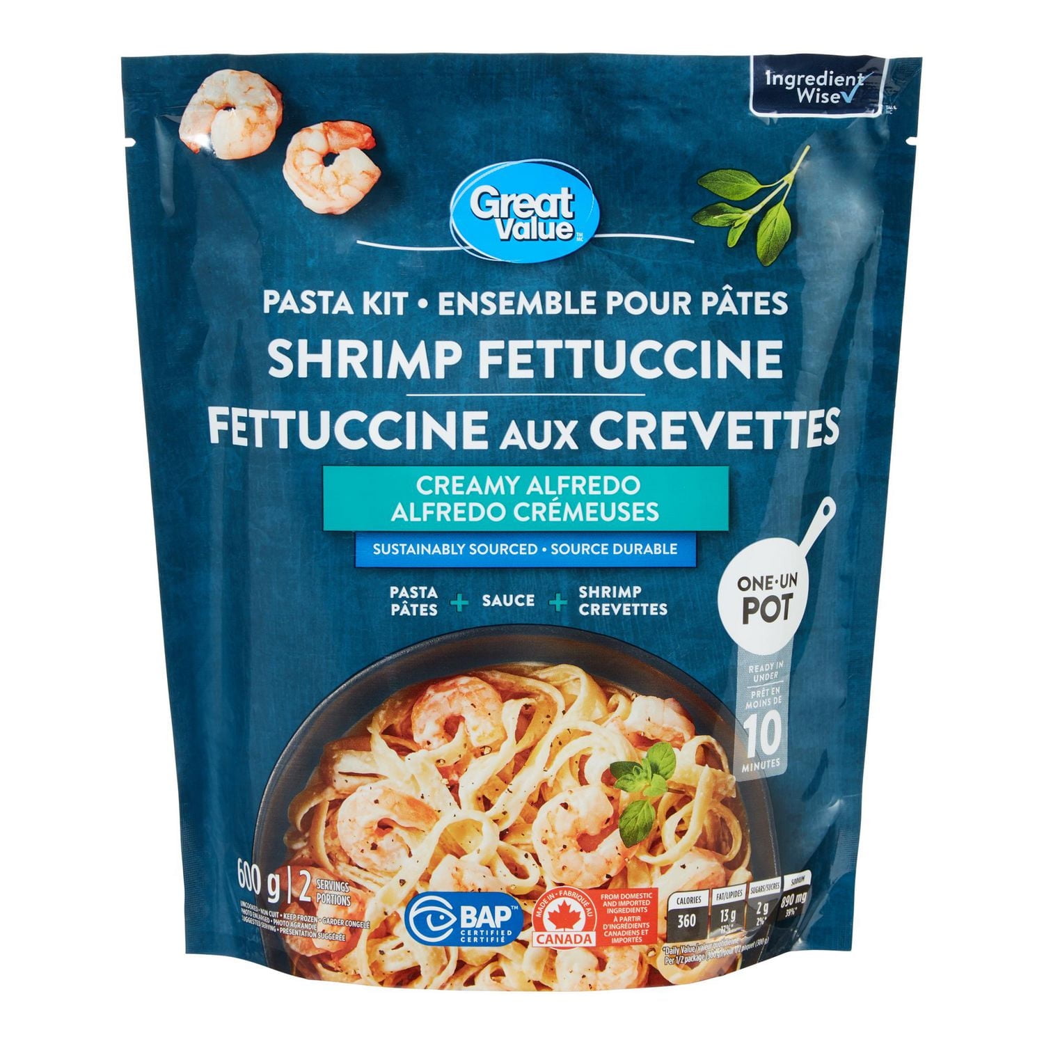 Click here for Great Value Creamy Alfredo Shrimp Fettuccine Pasta... prices