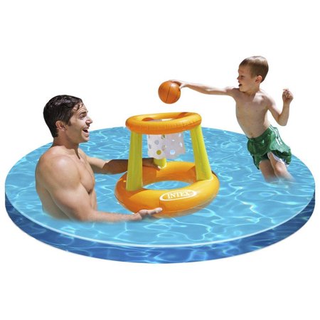 Intex 58504EP Floating Hoops Basketball Game Multi-Color - Walmart.com ...