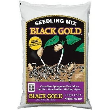 Jiffy Natural & Organic Seed Starting Soil, 12 QT - Seedling Growing ...