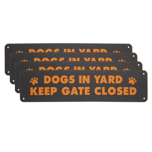 Keep Dog Off Lawn Sign