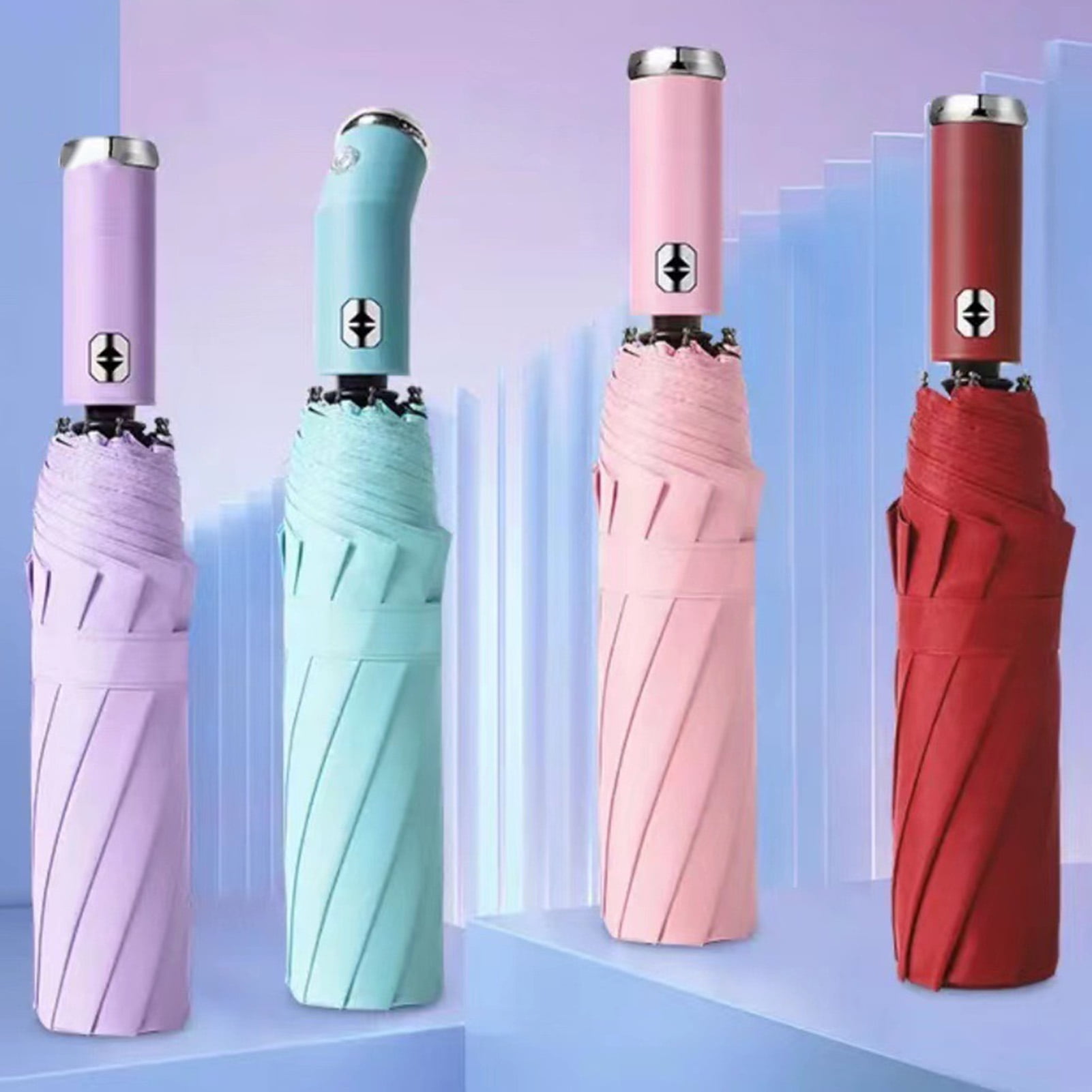 Cheers.US Travel Umbrella Windproof 10 RIBS Auto Open & Close ...