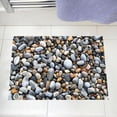 3D Stone Floor Wall Sticker Decor Art Vinyl Home Kitchen Bathroom Decal ...