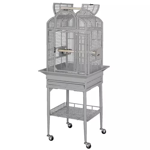King's Cage SLTS 1818 Small Triple Top Cage 18X18X55 (Gray/Silver ...
