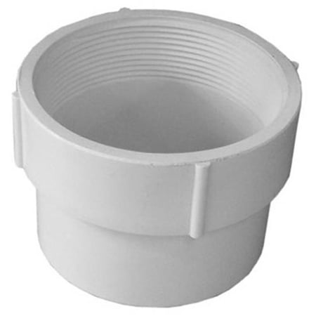 Tigre USA 142945 4 in. Female Adapter Hub x Female Iron Pipe Adapter ...