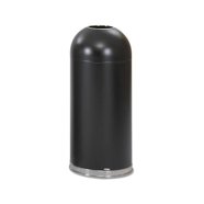 Safco Open Top Receptacle - 30 Gallon in Black - Walmart.com