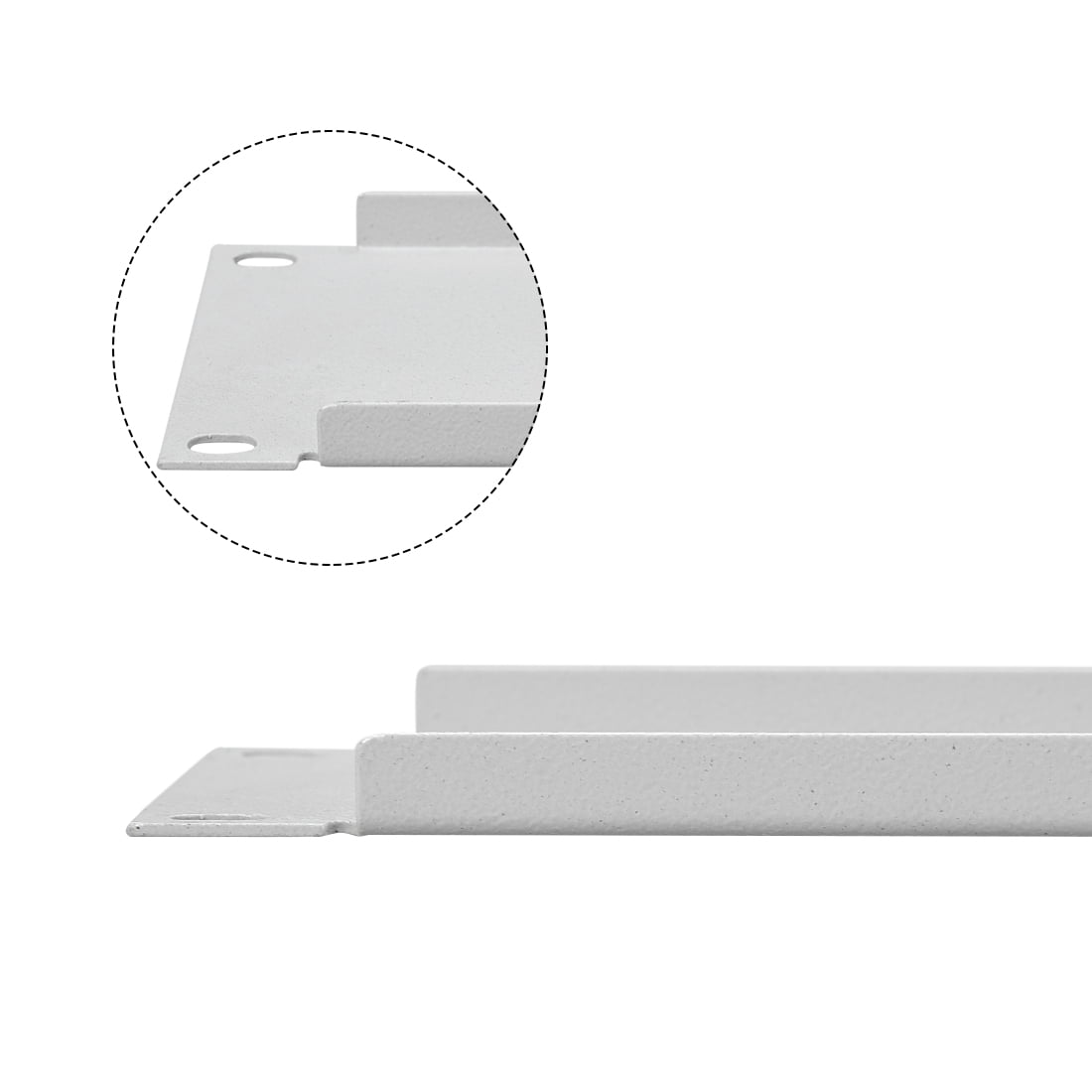 Buy 2U Blank Rack Panel White for 19-Inch Server Rack Enclosure or ...