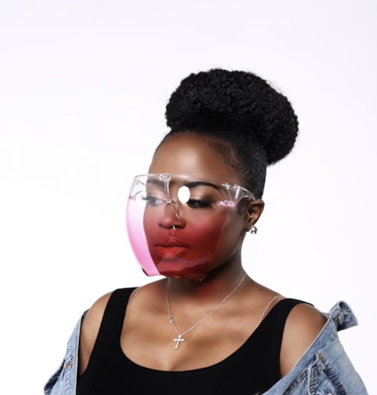 Red Face Shield Glasses - Walmart.com