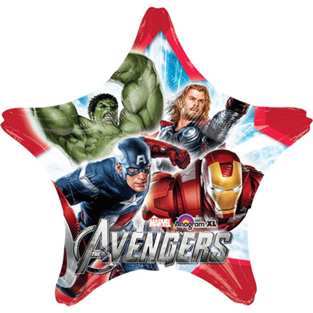 Marvel Avengers Character Foil Balloon 32" - Walmart.com