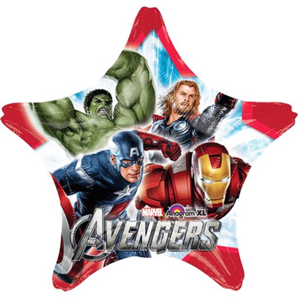 Marvel Avengers Character Foil Balloon 32" - Walmart.com - Walmart.com