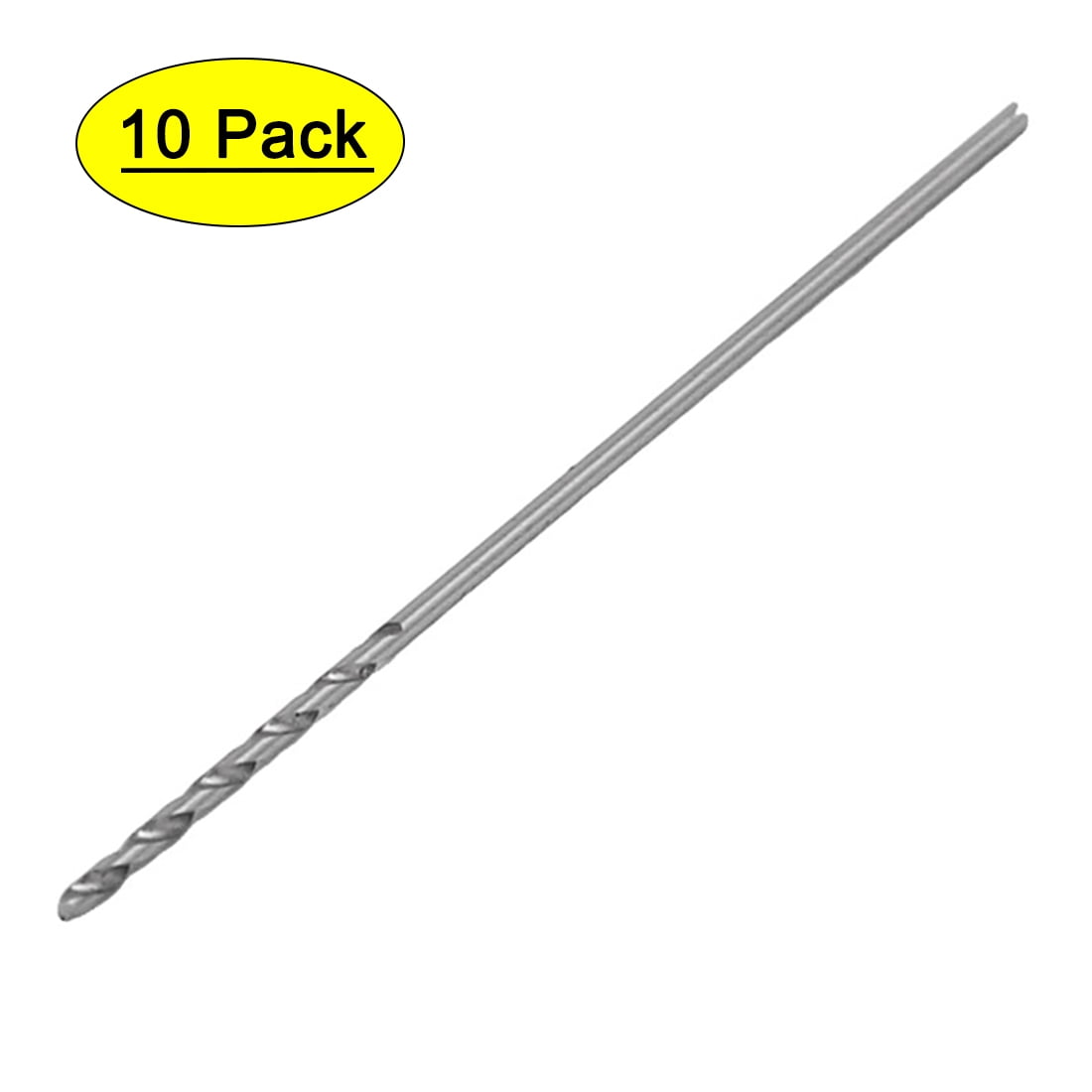 33mm Long 0.7mm Drilling Dia HSS Straight Round Shank Twist Drill Bit ...