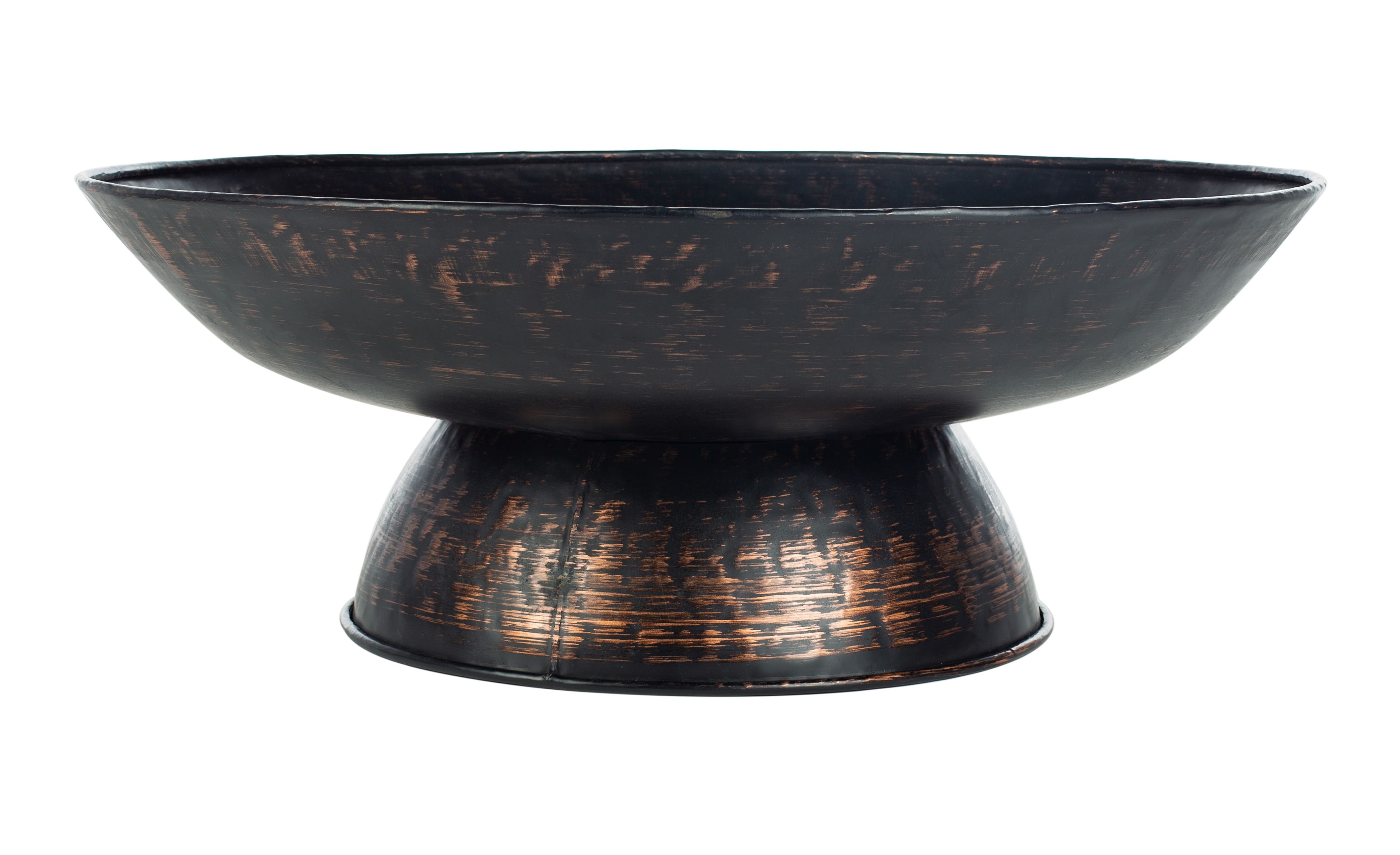 Safavieh Grenada 30" Diameter Outdoor Fire Pit, Black - Walmart.com