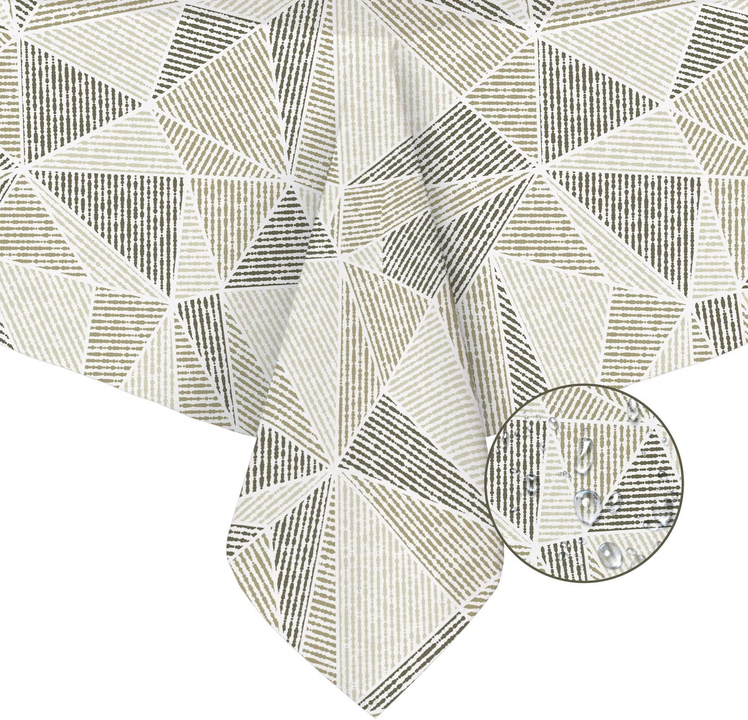 Rectangle Tablecloth, Modern Geometric Rectangle Tablecloth, Rectangle ...