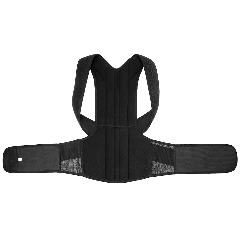 Adjustable Back Posture Corrector Shoulder Brace Lumbar Upper Lower ...