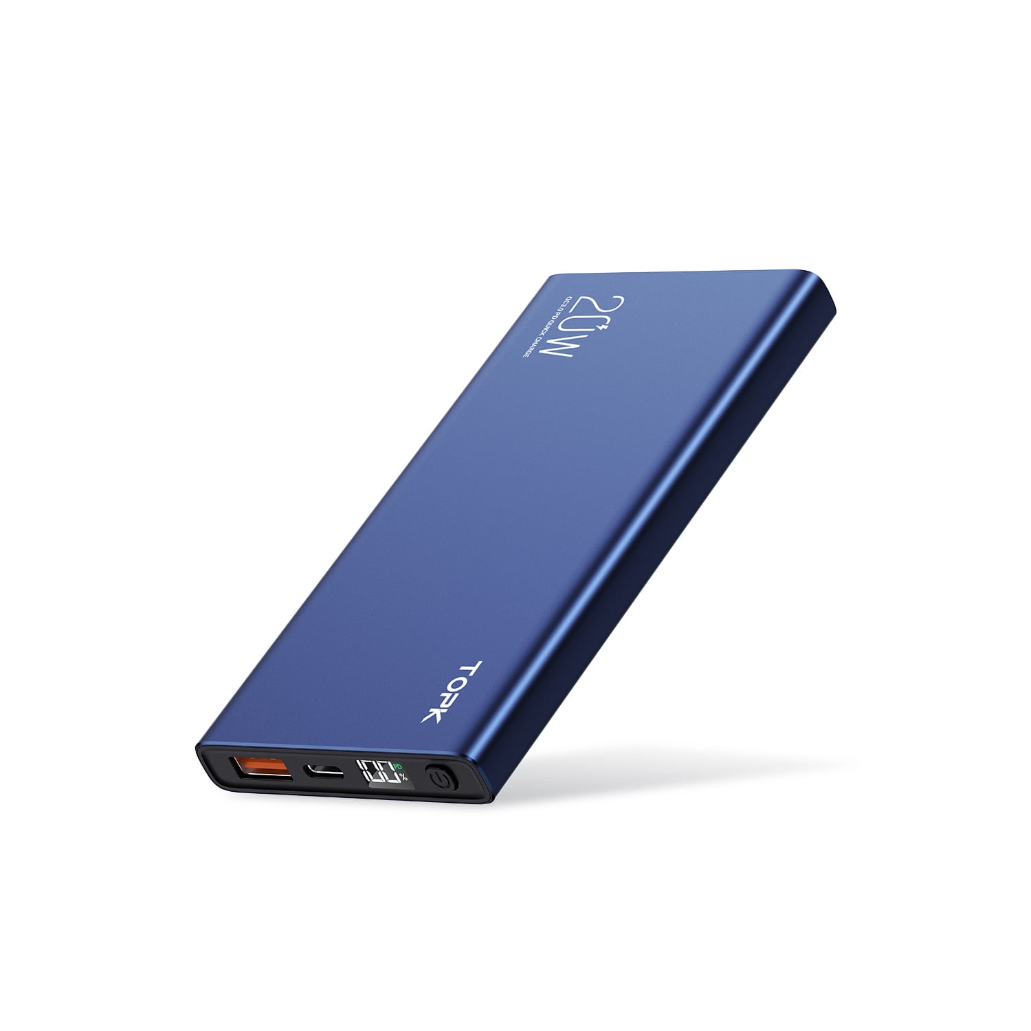 TOPK Power Bank Portable Charger 10000mAh External Battery for iPhone ...