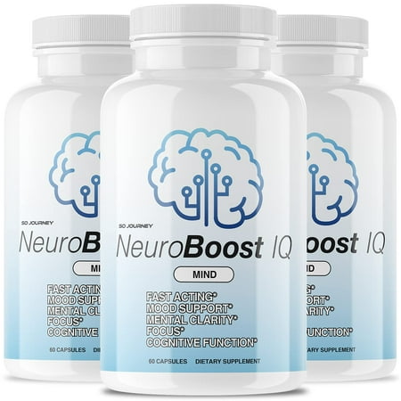 (3 Pack) Neuro Boost IQ Brain Supplement (180 Capsules) | Walmart Canada