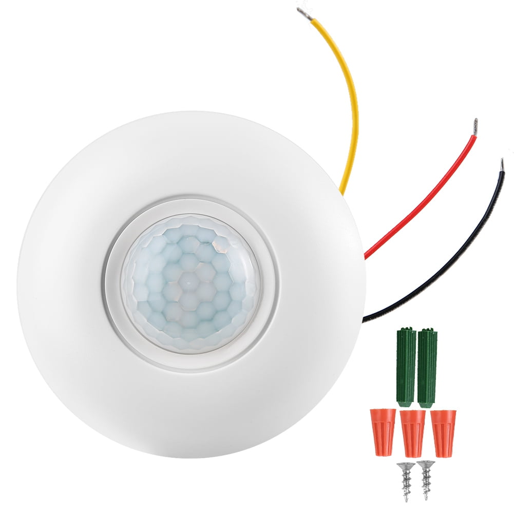 12V DC PIR Sensor de movimiento del cuerpo infrarrojo Control ...