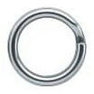 Uxcell 1.2mm x 9mm Fishing Split Rings, 50 Pack 304 Stainless Steel ...
