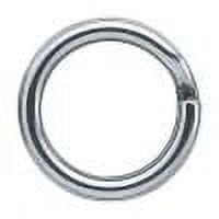 Uxcell 1.2mm x 9mm Fishing Split Rings, 50 Pack 304 Stainless Steel ...