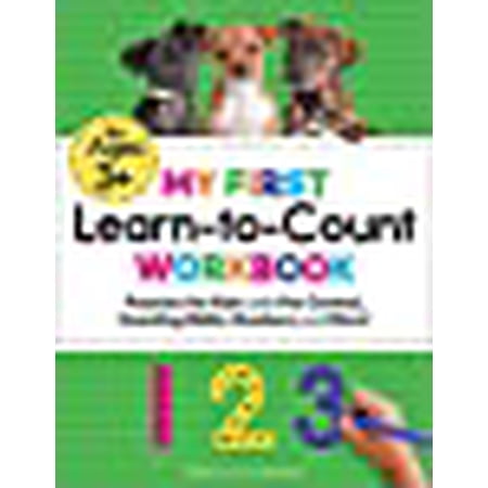 My First Learn-to-Count Workbook: Practice for Kids with Pen Control ...