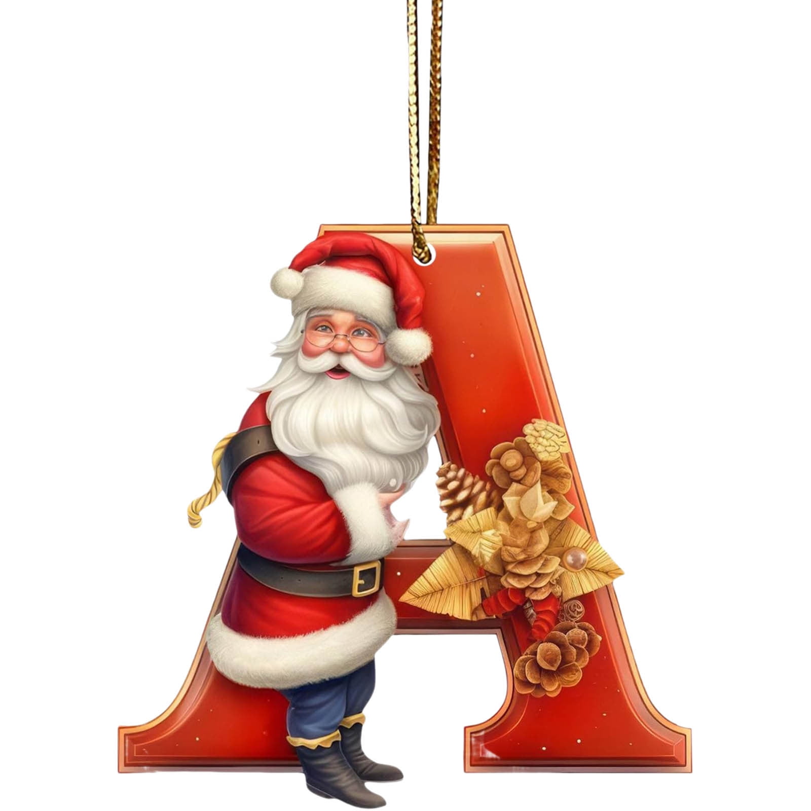 Click here for Unbranded Christmas Tree Ornaments26 Letters Chris... prices