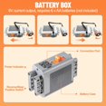 Power Functions Set, 16PCS Power Function Motorized Building Blocks ...