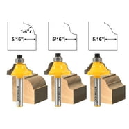 Mitered Door Molding & Chair Rail Router Bit - 1/2" Shank - Yonico ...