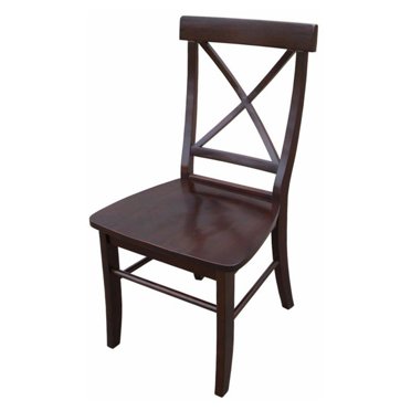 International Concepts Double X-Back Chair with Arms - Walmart.com