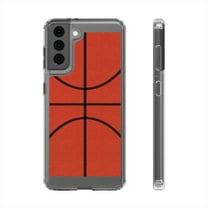Clear Hybrid Shockproof Case for Samsung Galaxy S21 PLUS - Basketball ...