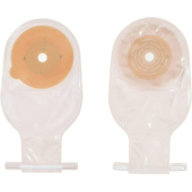 20 Pack Ostomy Colostomy Bags, Drainable Pouch Colostomy Bag One Piece ...