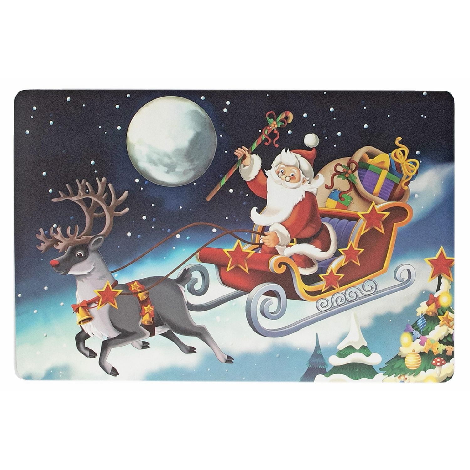 Click here for Ih Casadécor Eva Placemat (Santa On Sleigh) (12 X... prices