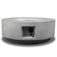 Mondawe 30" Propane Gas Fire Pit Table, 50000 BTU Round Concrete Fire ...