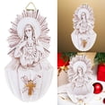Elegant Wall Mounted Holy Water Font Holder Box Resins Sculpture for ...