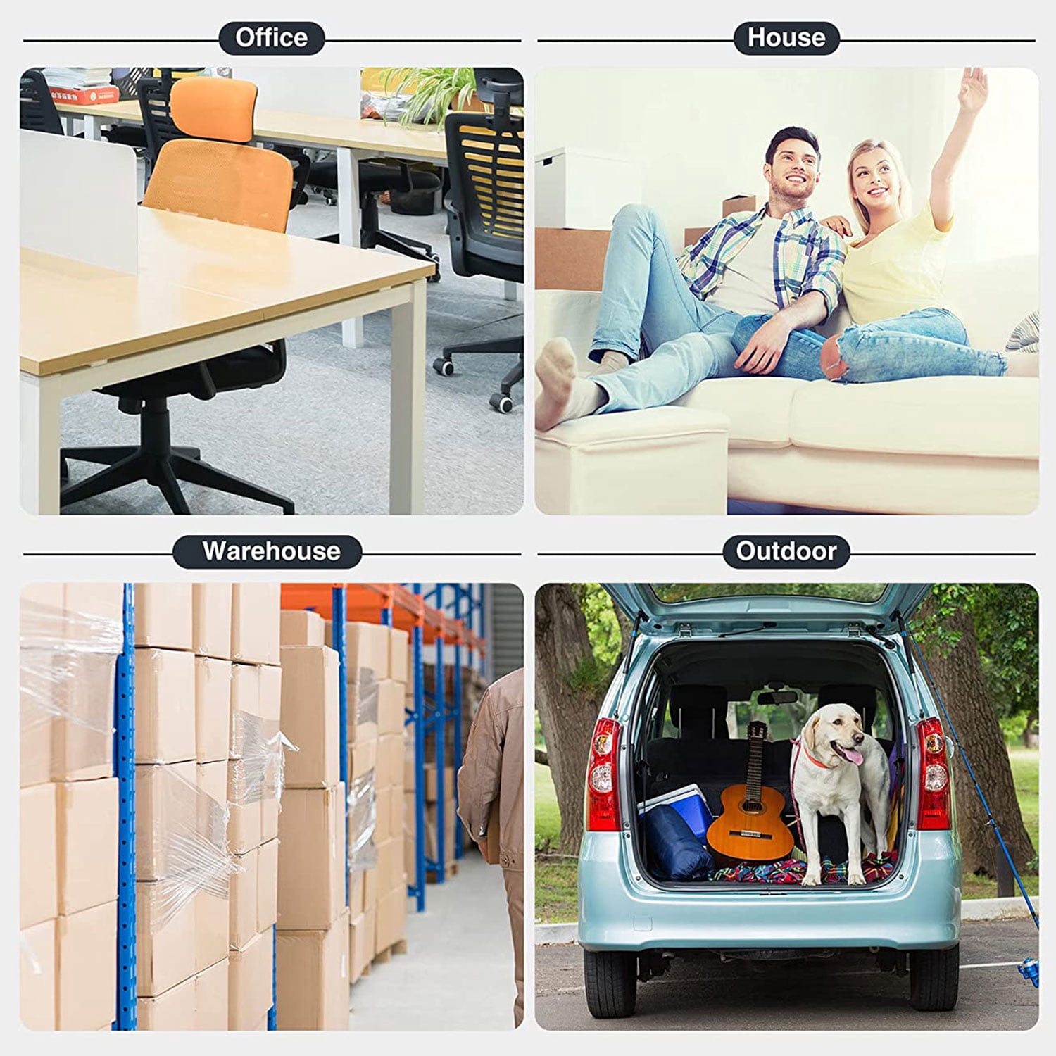 Buy Folding Hand Truck, Portable Dolly Cart w/ Telescoping Handle ...