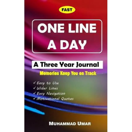 One Line a Day - A Three Year Journal | Walmart Canada