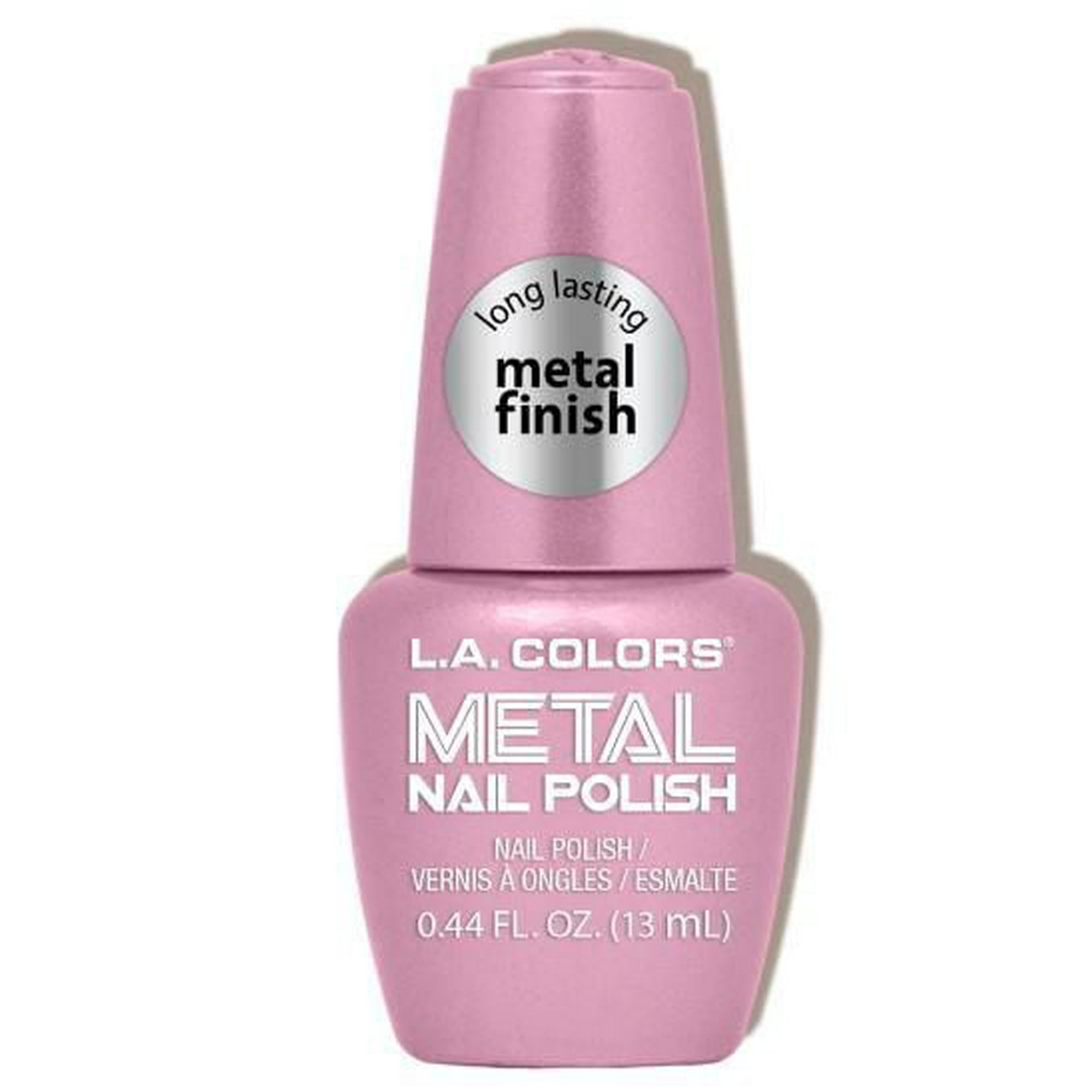 Click here for L. A. Colors Metal Nail Polish - Crystal Pink 13 M... prices