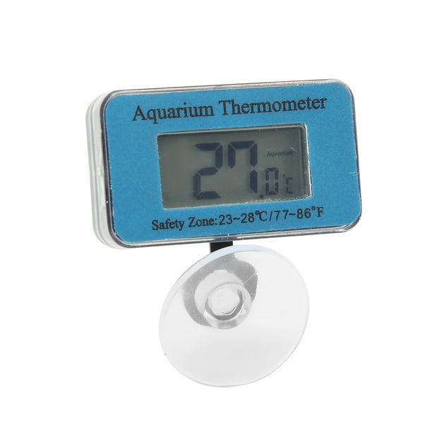 Aquarium Thermometer,Aquarium Thermometer LCD Digital Aquarium ...