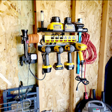 StoreYourBoard Electric Drill Storage Rack with Storage Shelf, Hanging ...
