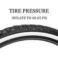 "MOHEGIA 2 Pack Large 26""x 2.125"" Folding Bike Tires, Black Beach ...