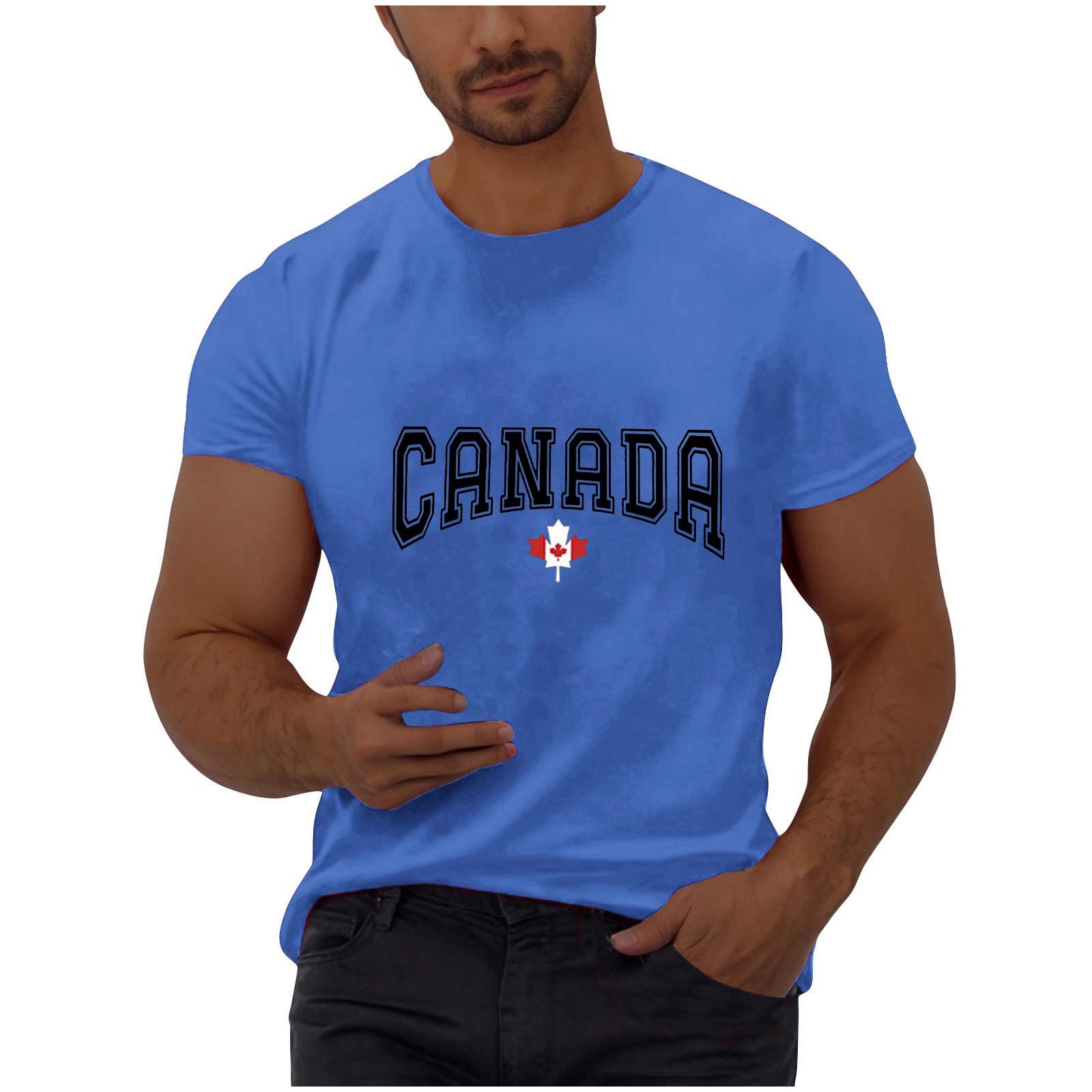 Click here for Taqqpue Mens Summer Short Sleeve T-Shirt Casual Pl... prices