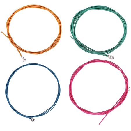 Bass Strings Colorful Electric Guitar Replacement String Set for 1.16mm ...